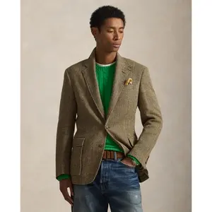 Ralph Lauren The Rl67 Linen-blend Herringbone Jacket