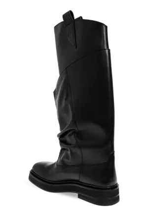 Attico New Robin Passeggiata" Knee-high Platform Boots - Black