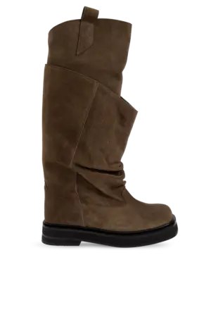 Attico Platform Boots ‘new Robin Passeggiata - Brown