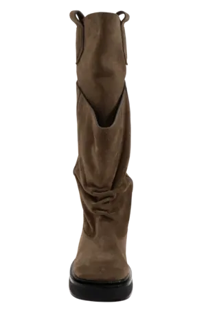 Attico New Robin Passeggiata' Platform Boots - Brown
