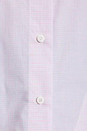 Attico Plaid Pattern Shirt