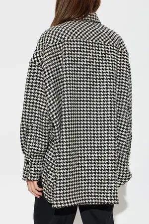 Attico Shirt With Houndstooth Pattern