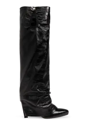 Attico Leon’ Heeled Boots - Black