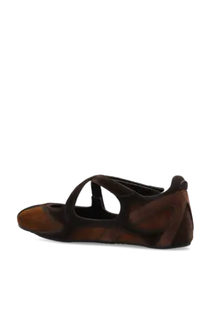 Attico Floor 01' Suede Ballerina Flats