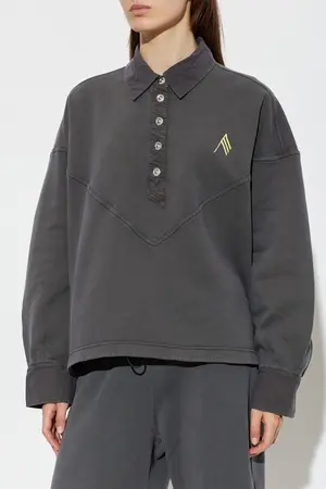 Attico Oversize' Long Sleeve Polo