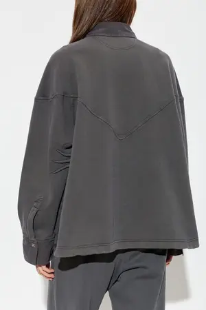Attico Oversize' Long Sleeve Polo