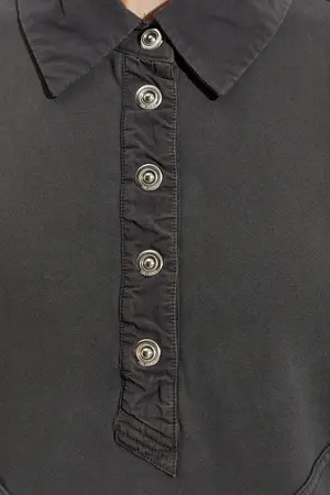 Attico Oversize' Long Sleeve Polo