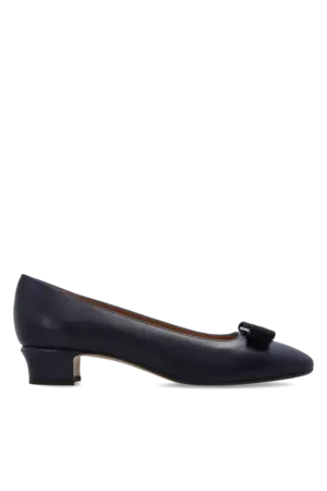 FERRAGAMO Vara Heeled Shoes - Navy Blue