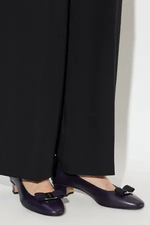 FERRAGAMO Vara Heeled Shoes - Navy Blue
