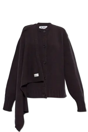 Attico Wool Cardigan - Brown