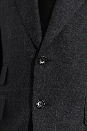 TOM FORD Wool Suit With A Check Pattern