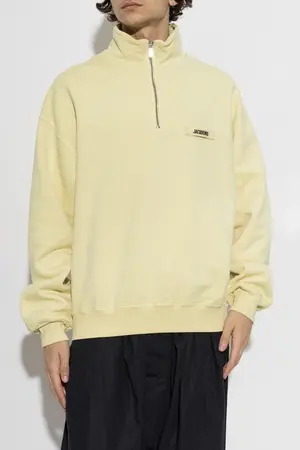 Jacquemus Sweatshirt With A Stand-up Collar