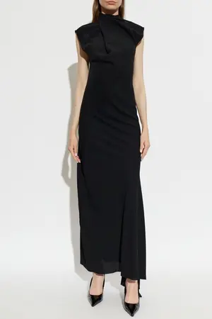Attico Long Dress With Slit