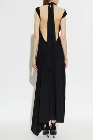 Attico Long Dress With Slit