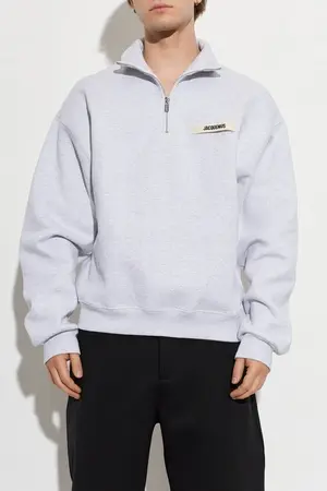 Jacquemus Sweatshirt With Stand-up Collar