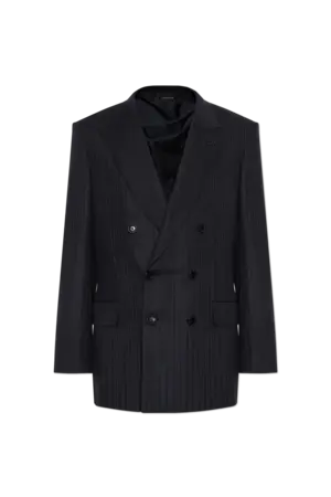 TOM FORD Double-breasted Blazer With Closed Lapels