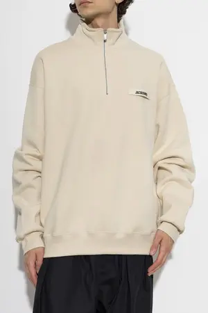 Jacquemus Sweatshirt With A Stand-up Collar