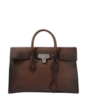 Berluti E’mio Leather Briefcase
