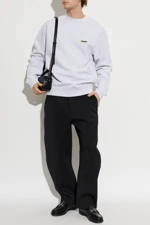 Jacquemus Sweatshirt With Logo Patch