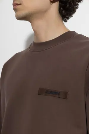 Jacquemus Sweatshirt With Logo Patch