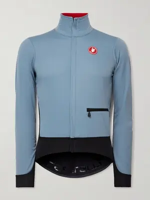 CASTELLI Alpha Logo-appliquéd Stretch-jersey Cycling Jacket