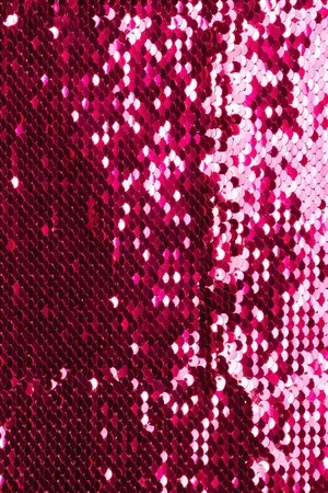 Alex Perry Strapless Sequin Dress - Raspberry