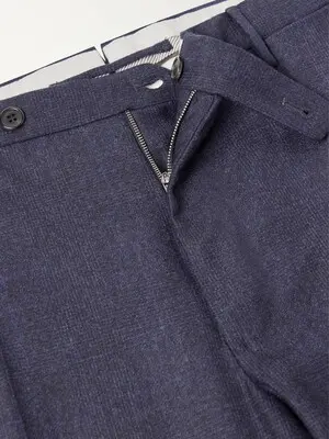 SLOWEAR Straight-leg Wool And Cashmere-blend Trousers