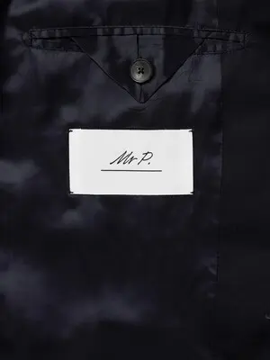 Mr P. Organic Cotton-poplin Suit Jacket