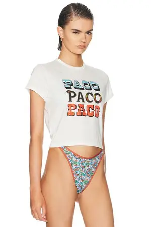 Rabanne Paco Graphic Tee