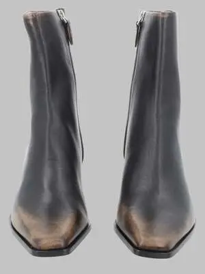 Paris Texas Bettina Ankle Boots - Black