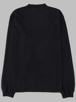 Alexander Wang Long Sleeve Logo T-shirt - Black
