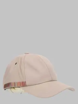 Paul Smith Signature Stripe Baseball Cap - Cream