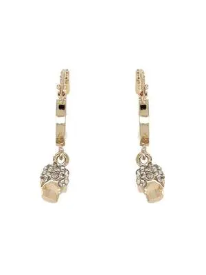 Alexander McQueen Skull Hoop Earrings