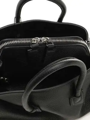 Attico La Passeggiata" Mini Leather Bag - Black