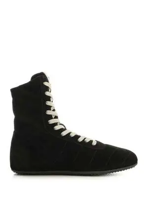 Rick Owens Quilted Minimalist High-top Sneakers - Black