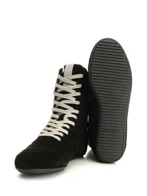 Rick Owens Quilted Minimalist High-top Sneakers