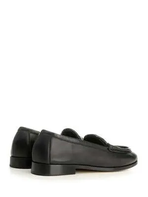 Bottega Veneta Silenzio Loafers With Intrecciato Detail - Black