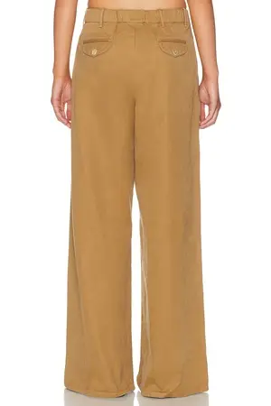 JIL SANDER Wide Leg Pant In Tan