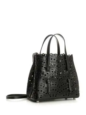 Alaïa Mina 20 Tote Bag - Black