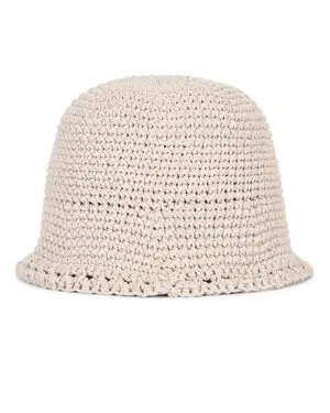 Magda Butrym Crochet Hat - Beige