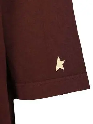 GOLDEN GOOSE Star Print Cotton T-shirt