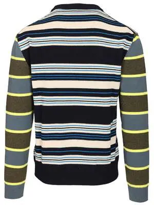 Paul Smith Striped Crew Neck Pullover