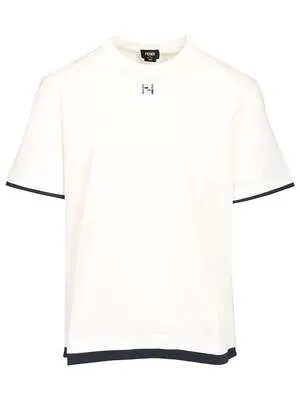 Fendi Cotton T-shirt - White