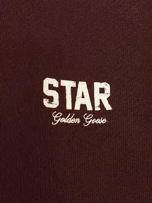 GOLDEN GOOSE Oversized Distressed Star Hoodie - Multicolor