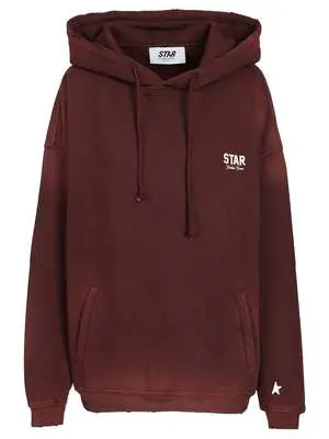 GOLDEN GOOSE Golden Goose Oversized Distressed Star Hoodie Multicolor