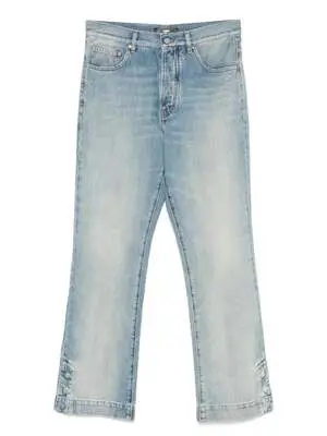 Amiri Flared Straight-leg Jeans - Blue