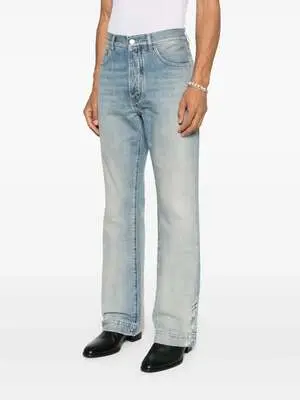 Amiri Flared Straight-leg Jeans