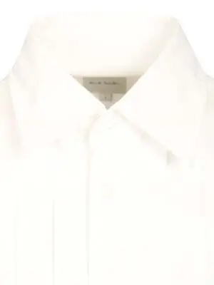 Paul Smith Shirt With Pleats On The Front