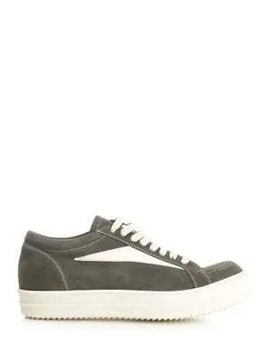 Rick Owens Vintage Suede Sneakers - Gray