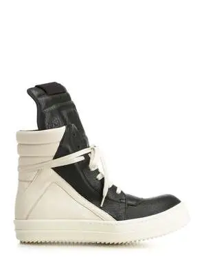 Rick Owens Geobasket Sneakers - Black